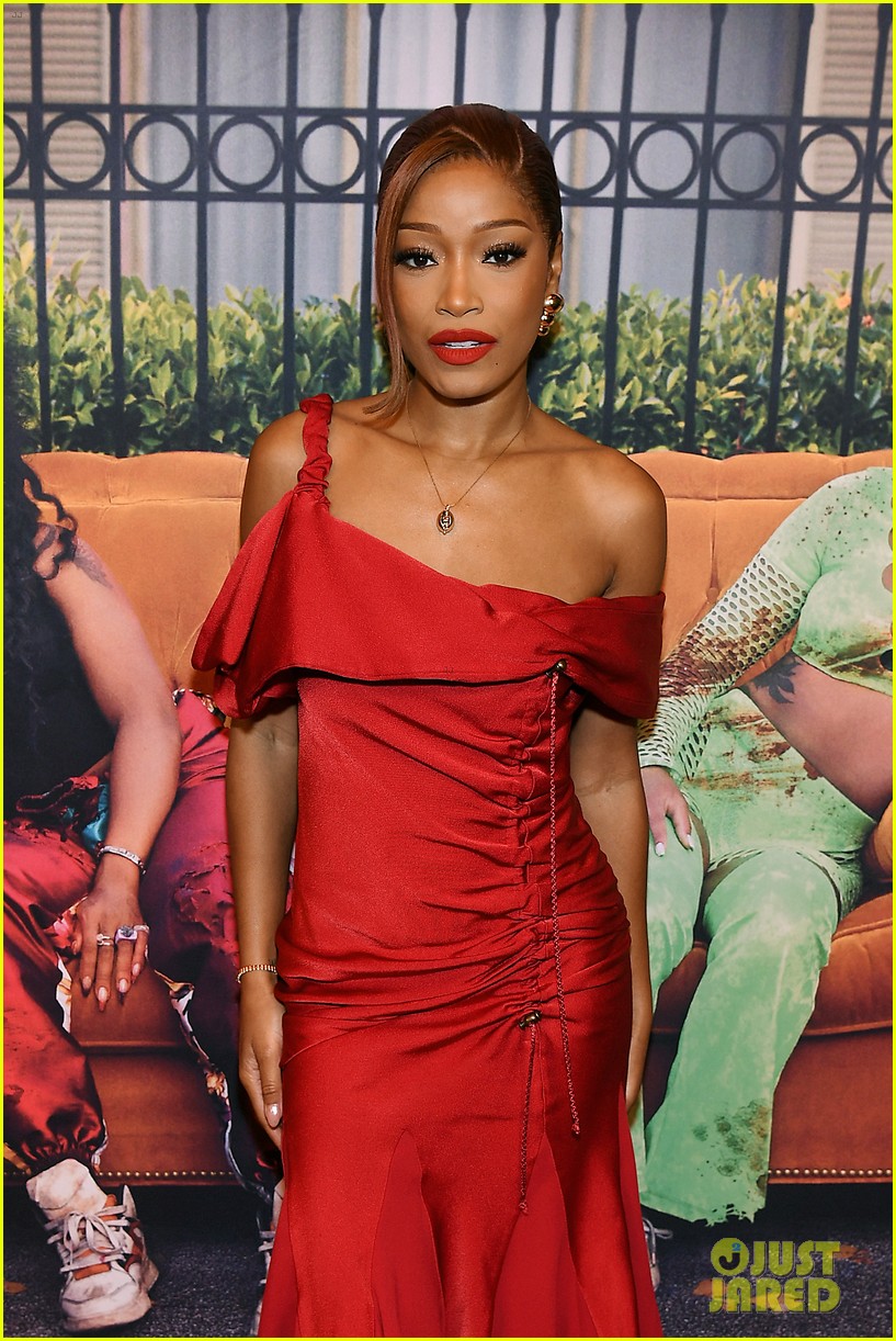 Keke Palmer Steps Out in Atlanta to Promote New Movie 'One of Them Days ...