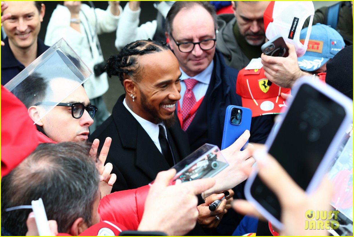 Lewis Hamilton Greets Tifosi On First Day as Ferrari Driver at Team's ...