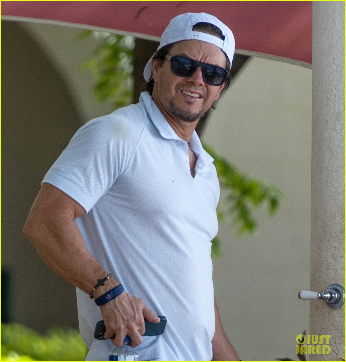 Mark Wahlberg Wears Floral-Print Bathing Suit During Another Beach Day ...