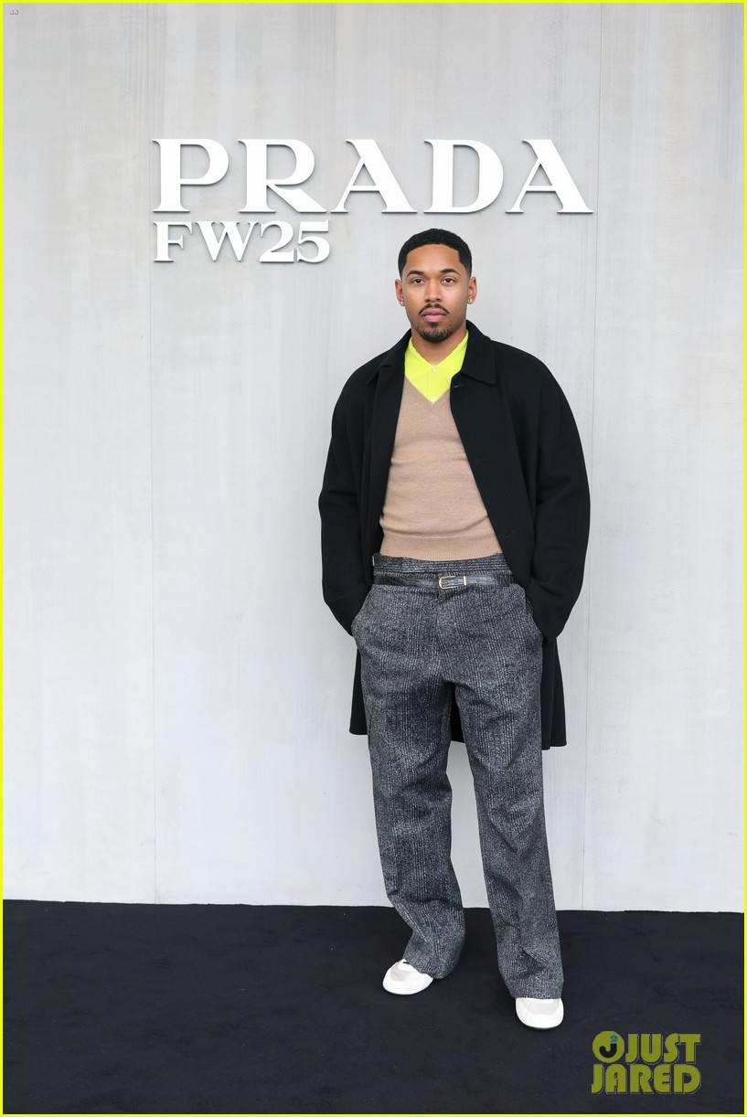 Marvel Stars Sebastian Stan & Joseph Quinn Meet Up at Prada Fashion ...