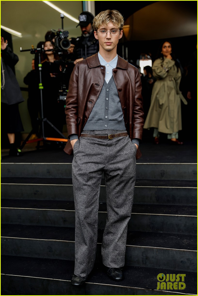 Marvel Stars Sebastian Stan & Joseph Quinn Meet Up at Prada Fashion ...