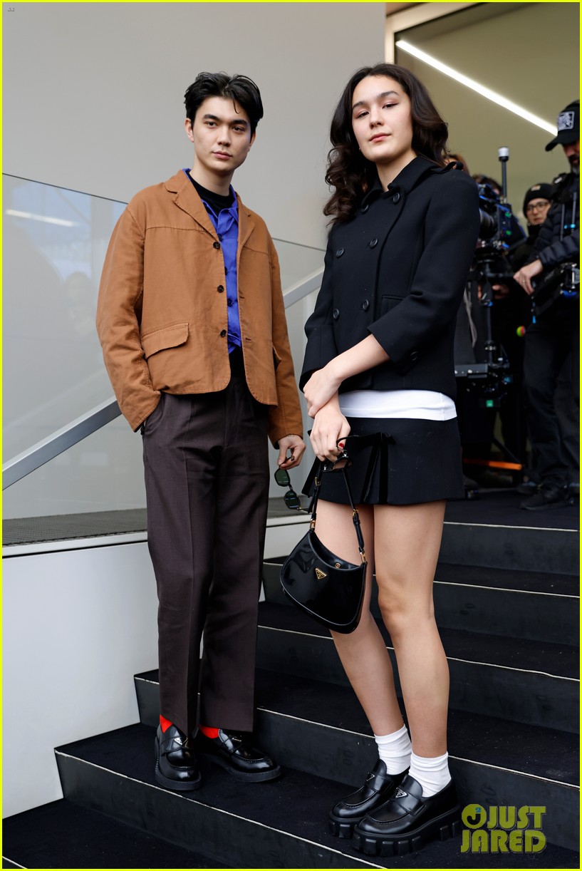 Marvel Stars Sebastian Stan & Joseph Quinn Meet Up at Prada Fashion Show In Milan: Photo 5116053 ...