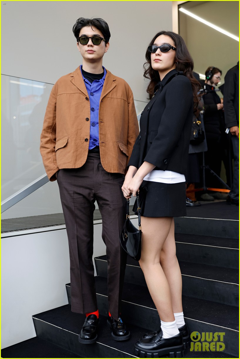 Marvel Stars Sebastian Stan & Joseph Quinn Meet Up at Prada Fashion Show In Milan: Photo 5116054 ...