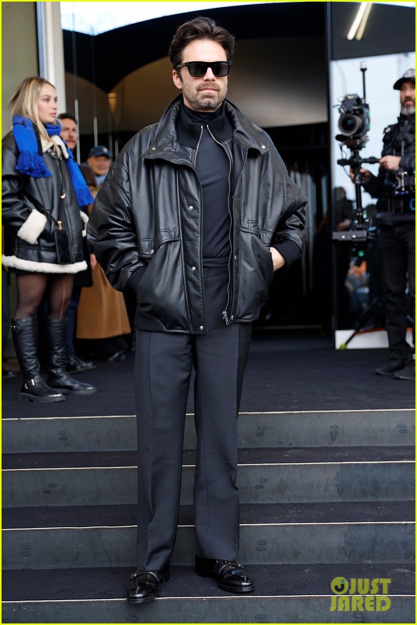 Marvel Stars Sebastian Stan & Joseph Quinn Meet Up at Prada Fashion Show In Milan: Photo 5116057 ...