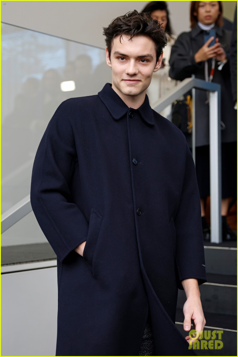 Marvel Stars Sebastian Stan & Joseph Quinn Meet Up at Prada Fashion ...