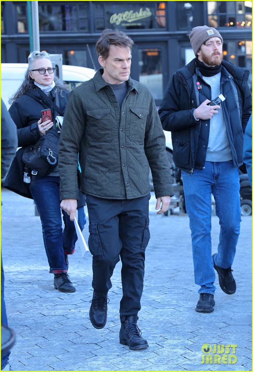 Michael C. Hall & Jack Alcott Spotted Filming 'Dexter: Resurrection ...