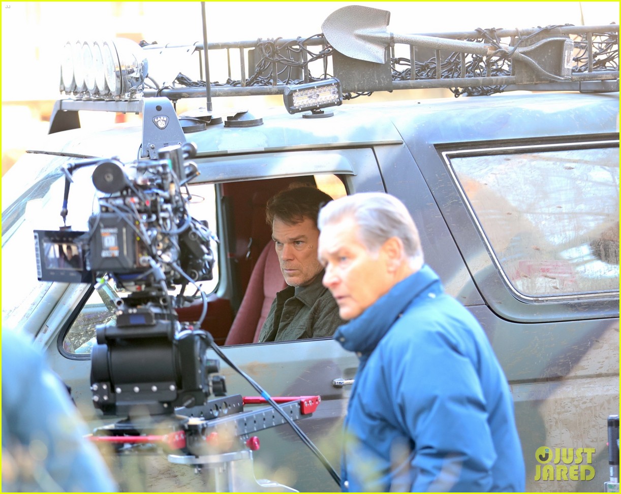 Michael C. Hall & Jack Alcott Spotted Filming 'Dexter: Resurrection ...