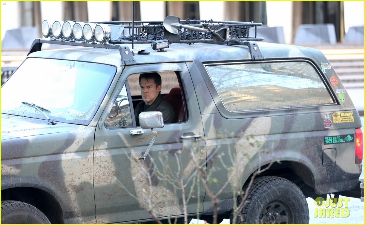 Michael C. Hall & Jack Alcott Spotted Filming 'Dexter: Resurrection ...