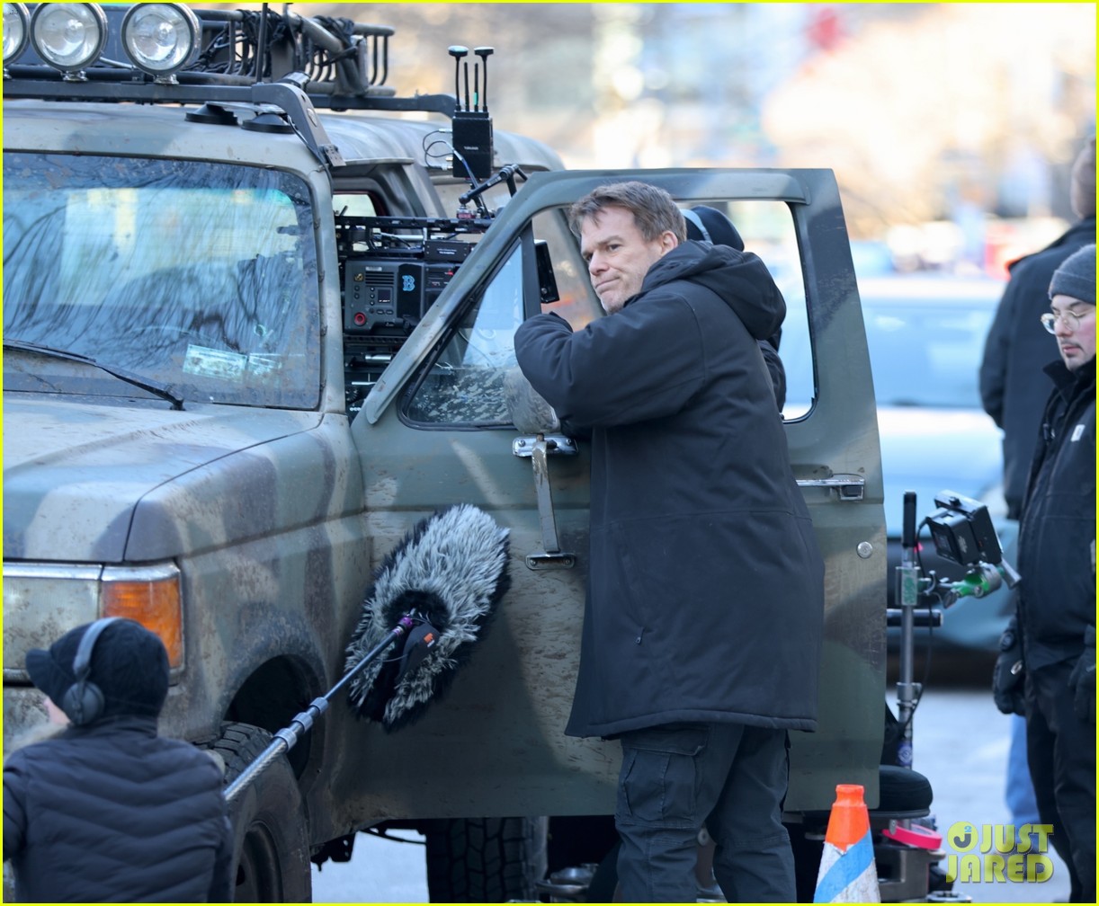 Michael C. Hall & Jack Alcott Spotted Filming 'Dexter: Resurrection ...