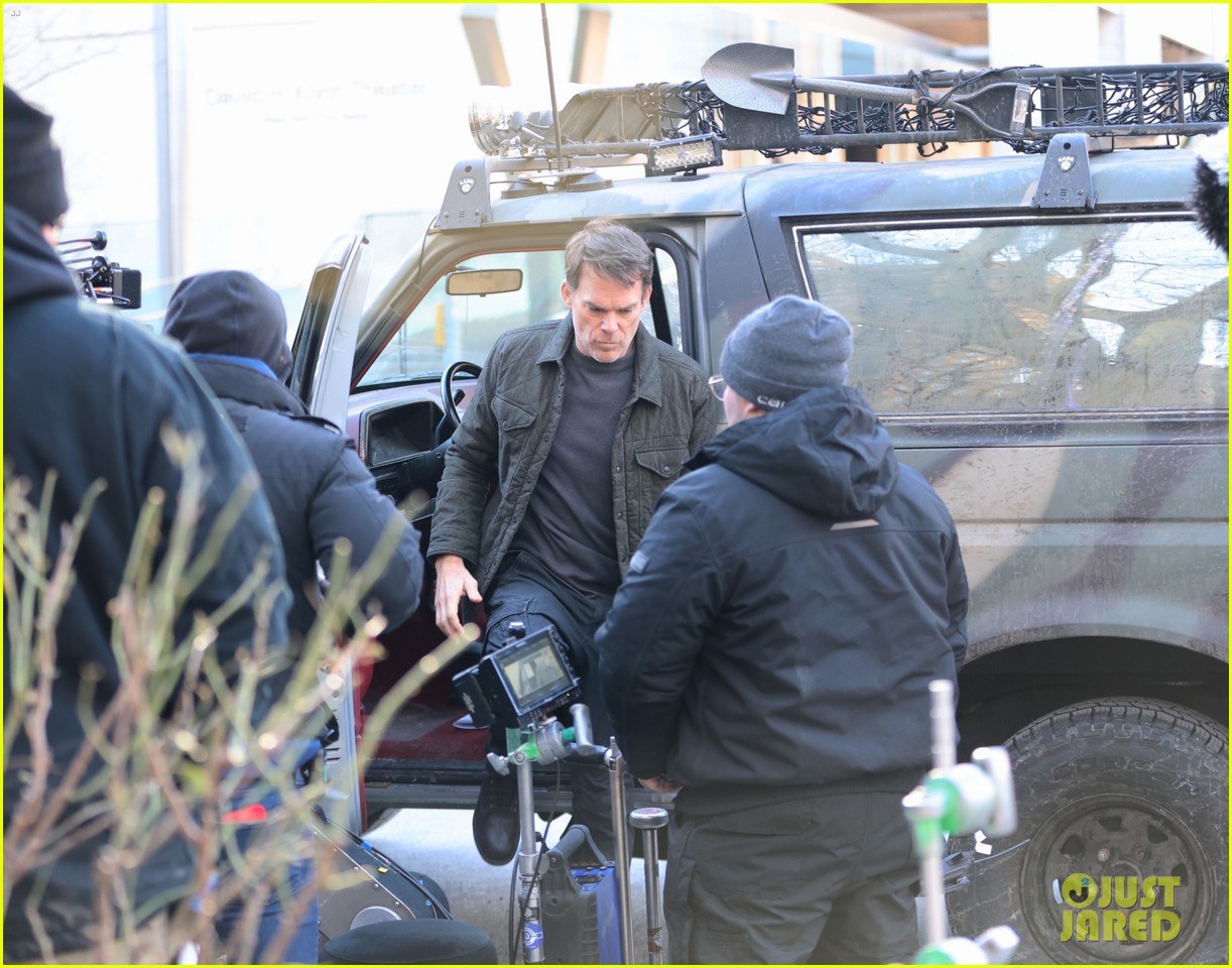 Michael C. Hall & Jack Alcott Spotted Filming 'Dexter: Resurrection ...