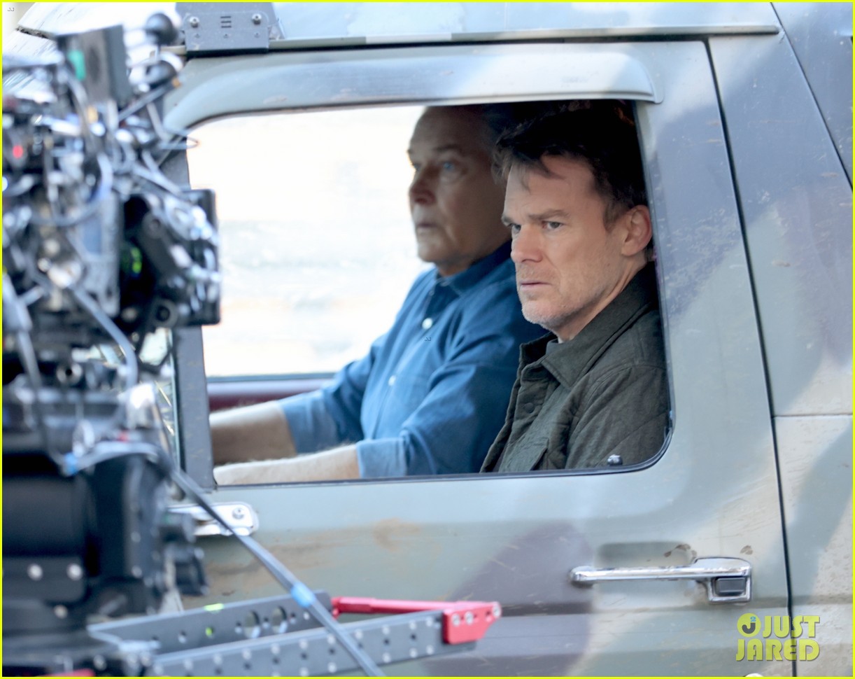 Michael C. Hall & Jack Alcott Spotted Filming 'Dexter: Resurrection ...