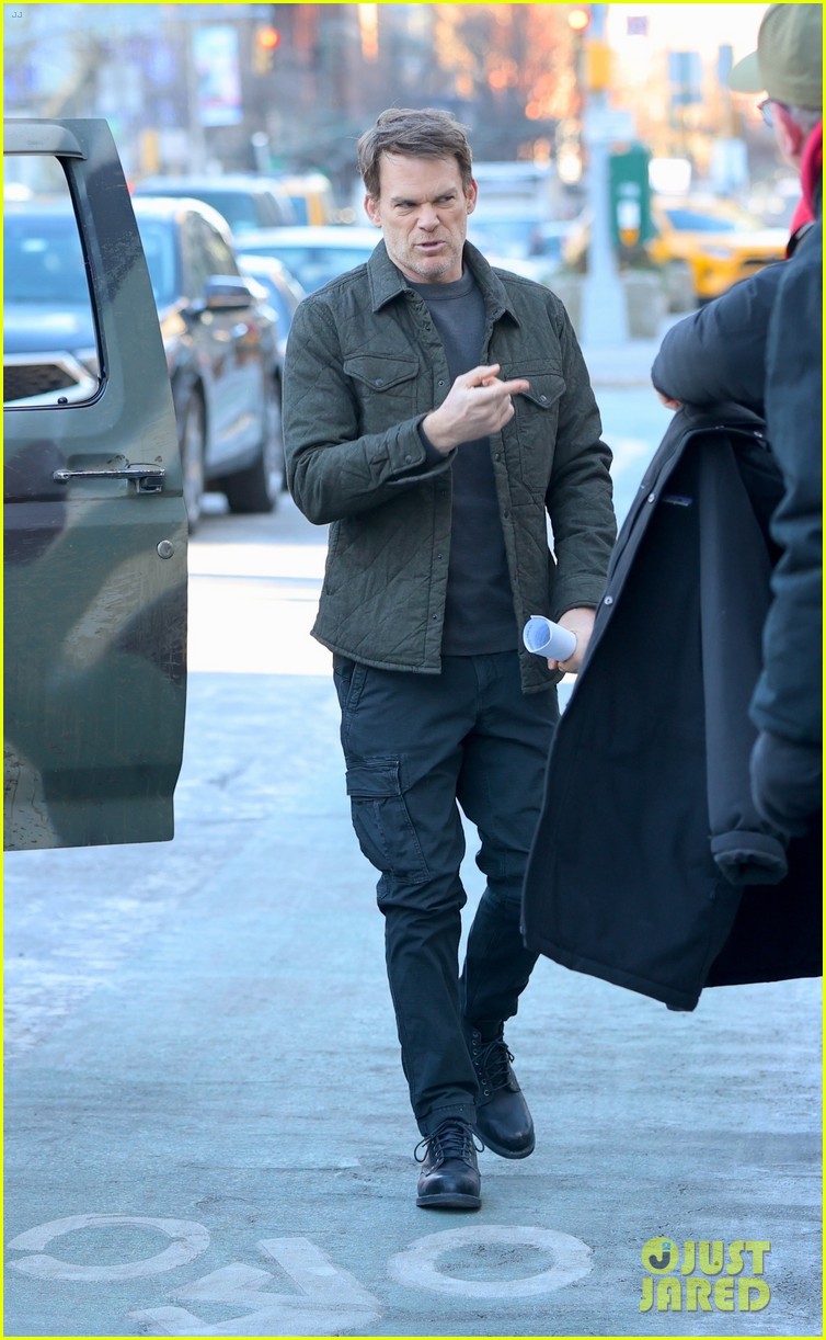 Michael C. Hall & Jack Alcott Spotted Filming 'Dexter: Resurrection ...