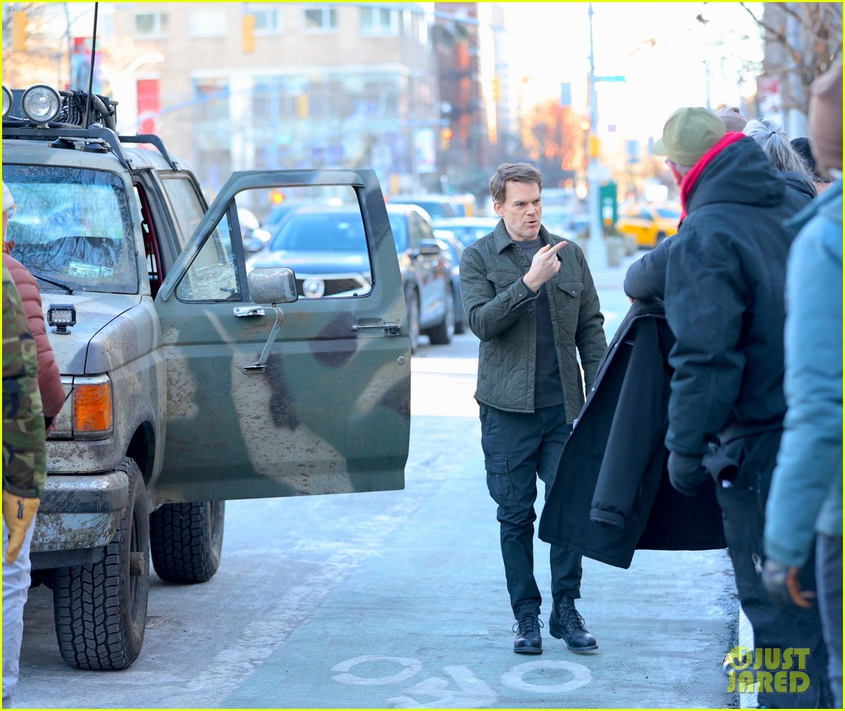 Michael C. Hall & Jack Alcott Spotted Filming 'Dexter: Resurrection ...