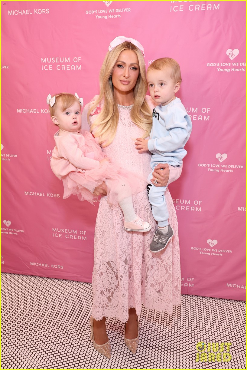 Paris Hilton & Nicky Hilton Bring Their Kids to Young Hearts Friends ...