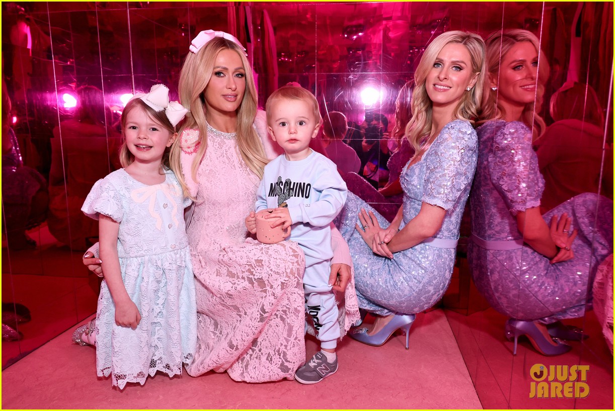 Paris Hilton & Nicky Hilton Bring Their Kids to Young Hearts Friends ...