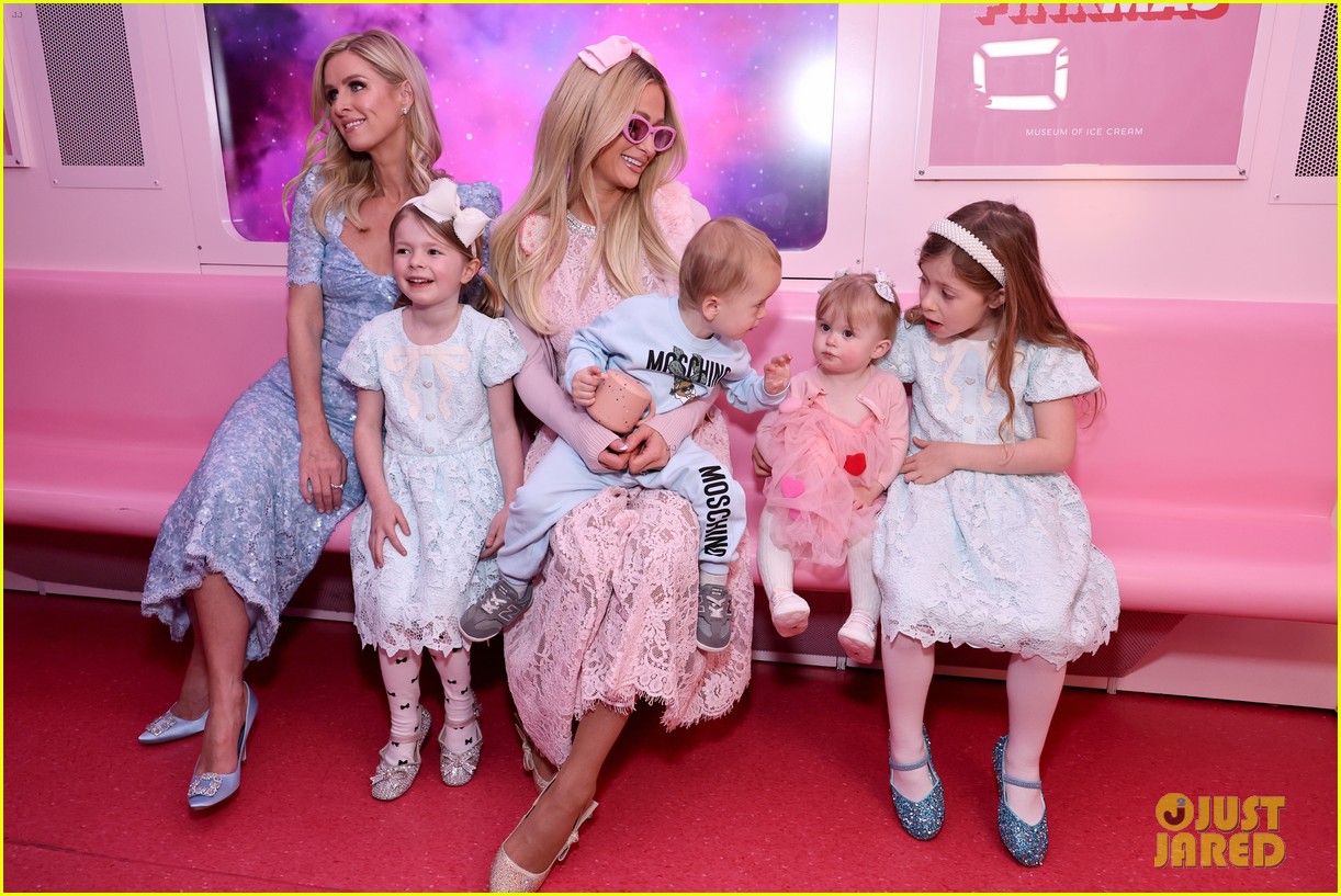 Paris Hilton & Nicky Hilton Bring Their Kids to Young Hearts Friends ...