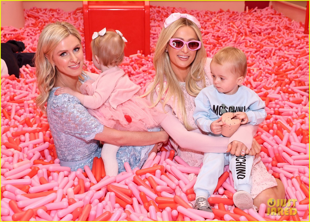 Paris Hilton & Nicky Hilton Bring Their Kids to Young Hearts Friends ...