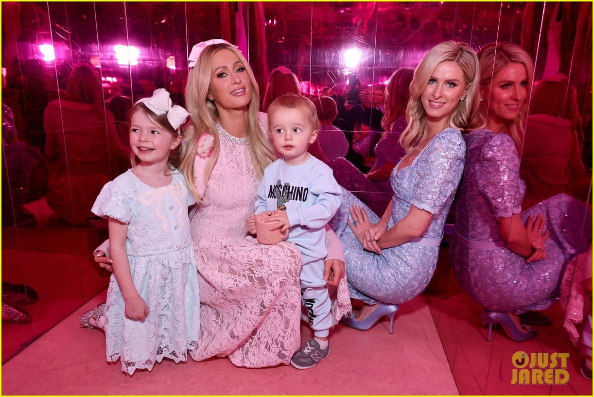 Paris Hilton & Nicky Hilton Bring Their Kids to Young Hearts Friends ...