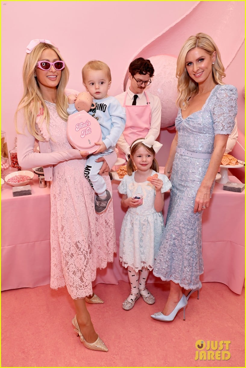 Paris Hilton & Nicky Hilton Bring Their Kids to Young Hearts Friends ...