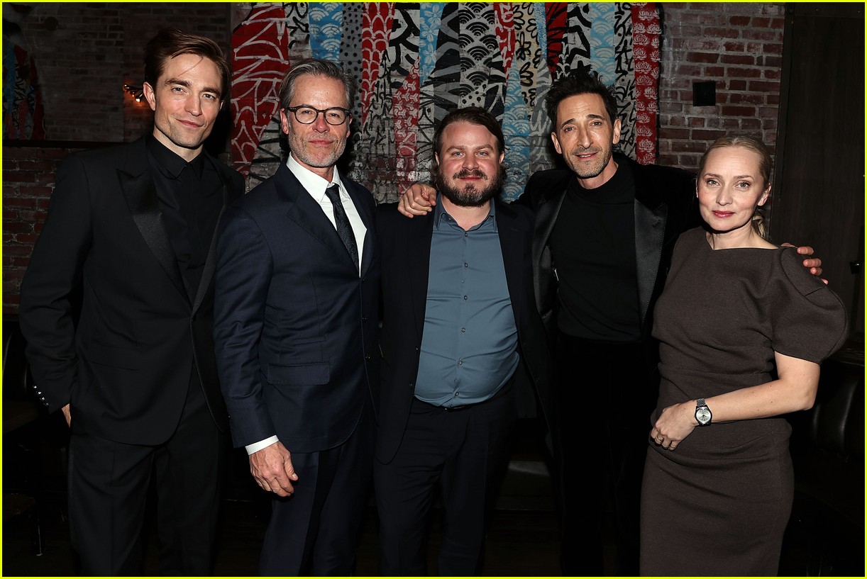 Robert Pattinson Honors 'The Brutalist' Team at NYFCC Awards as Adrien Brody Tears Up Over L.A ...