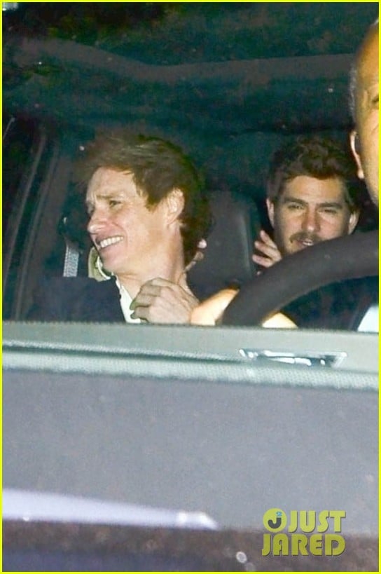 BFFs Eddie Redmayne & Andrew Garfield Enjoy Night Out Together Before ...