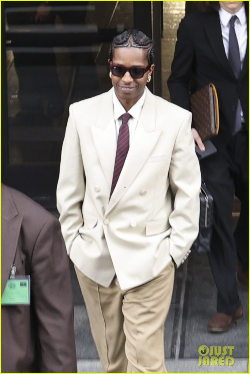 Rihanna Continues to Show Support at Partner A$AP Rocky's Assault Trial ...