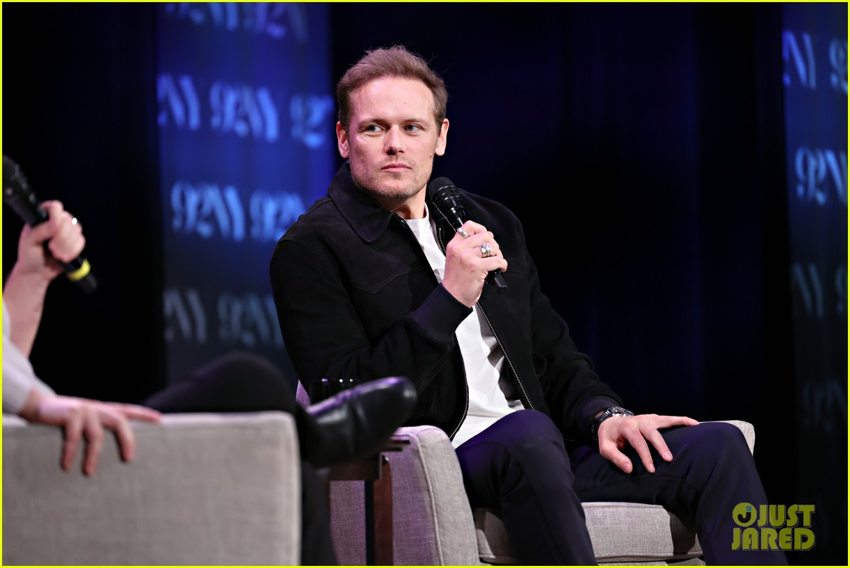 Sam Heughan Charms During 'In Conversation' Interview Ahead of New ...