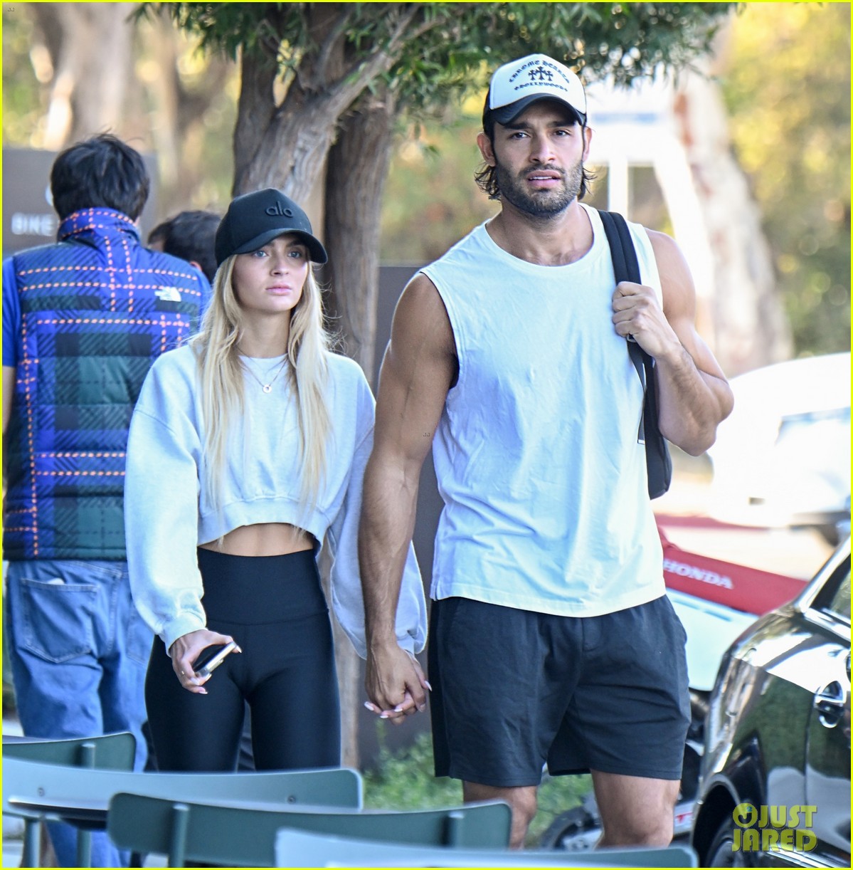 Sam Asghari & New Girlfriend Brooke Irvine Spotted Holding Hands En ...