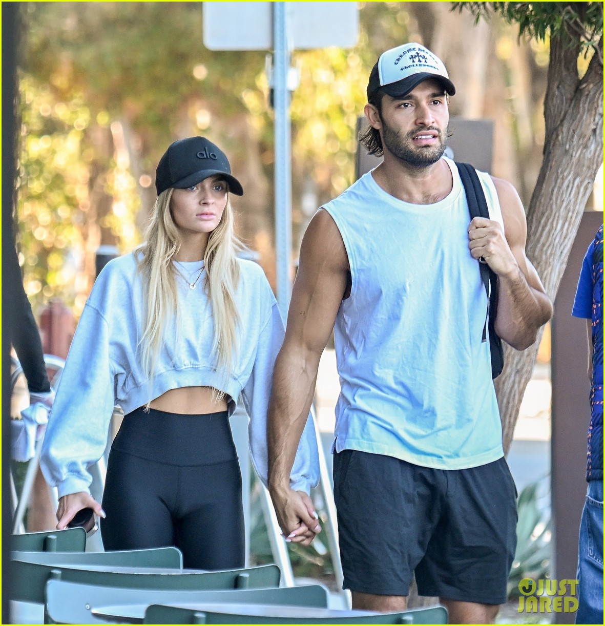 Sam Asghari & New Girlfriend Brooke Irvine Spotted Holding Hands En ...