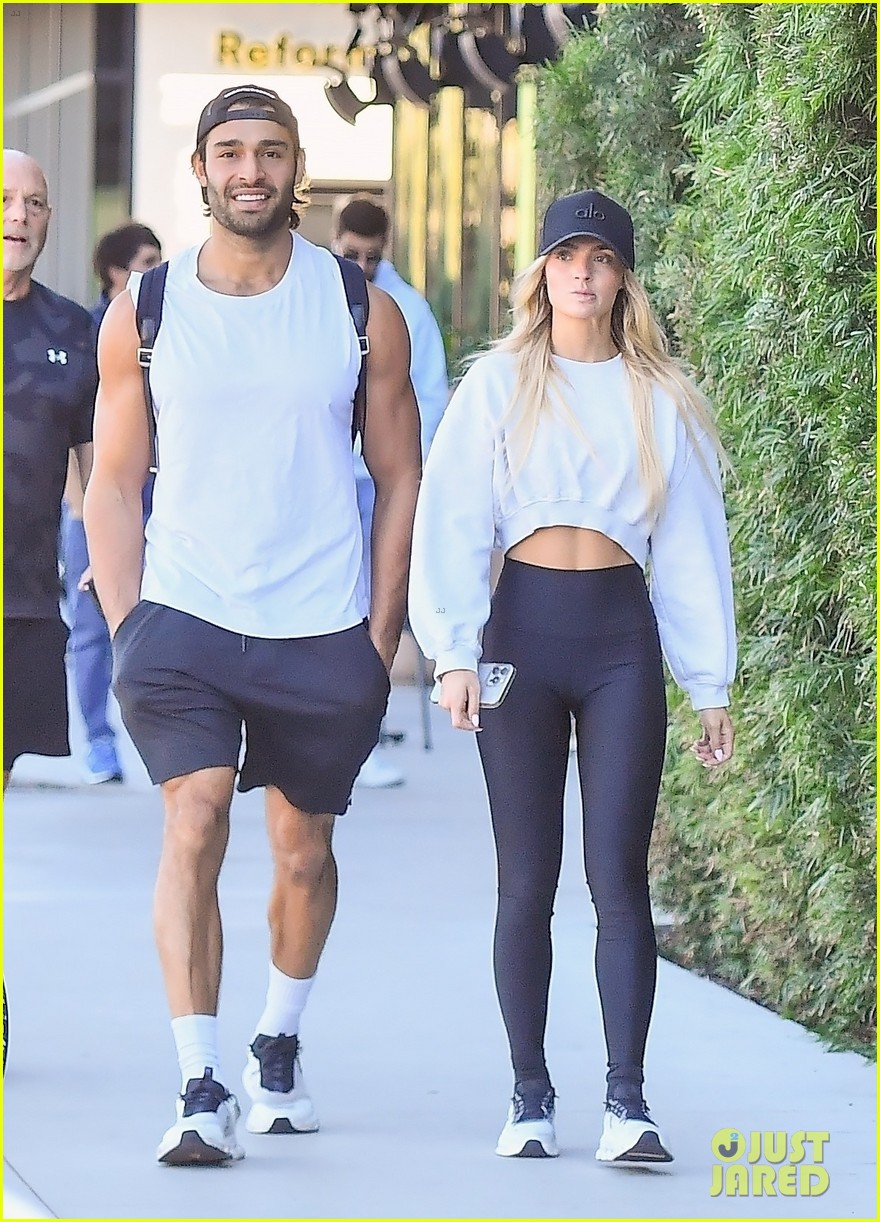 Sam Asghari & New Girlfriend Brooke Irvine Spotted Holding Hands En ...