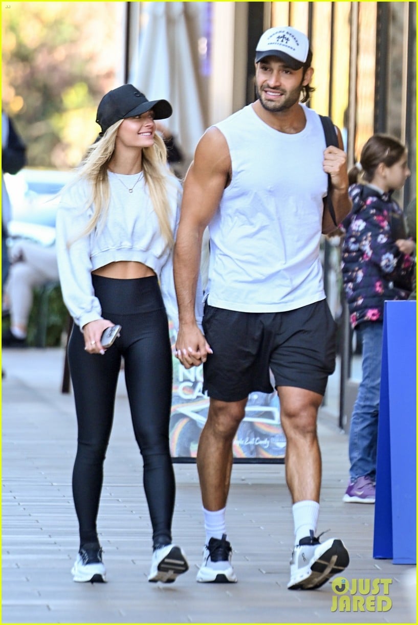 Sam Asghari & New Girlfriend Brooke Irvine Spotted Holding Hands En ...