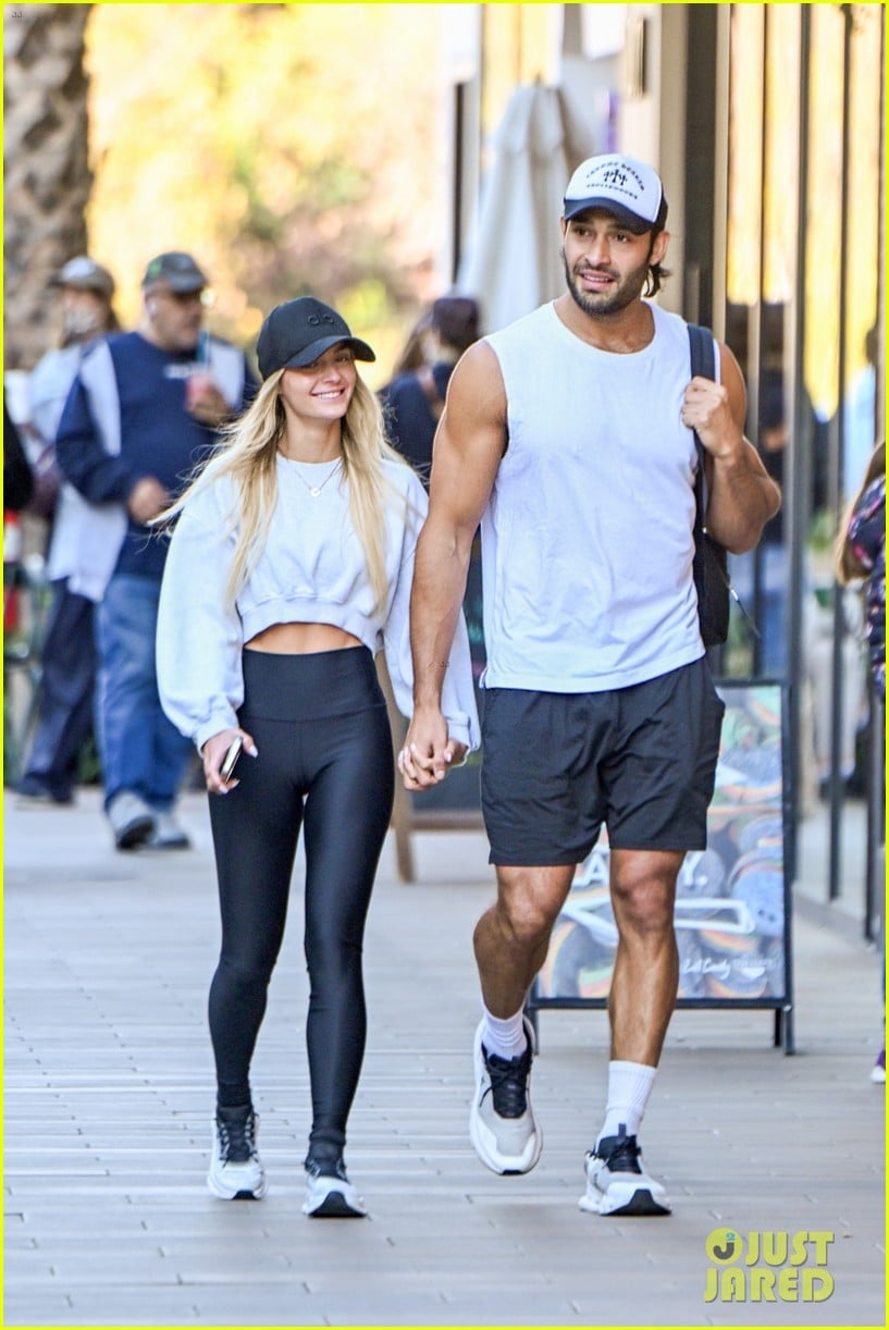 Sam Asghari & New Girlfriend Brooke Irvine Spotted Holding Hands En ...