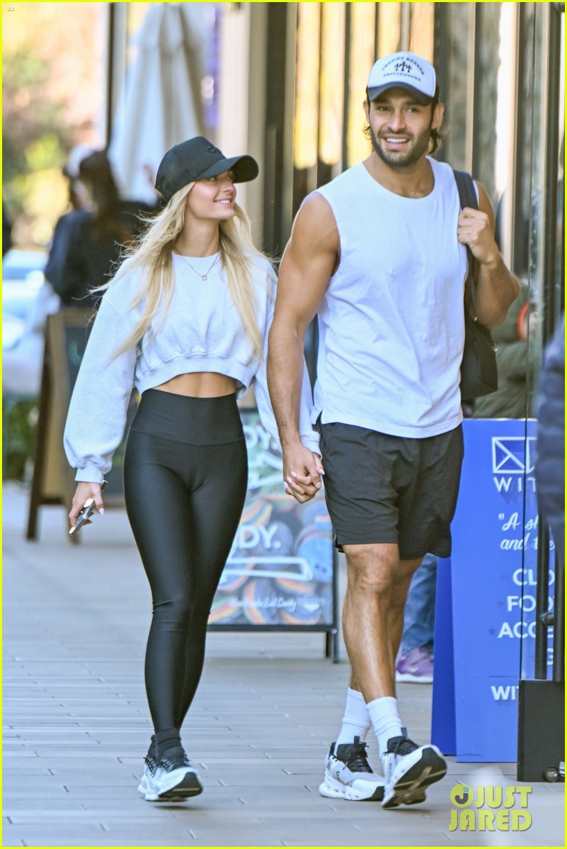 Sam Asghari & New Girlfriend Brooke Irvine Spotted Holding Hands En ...