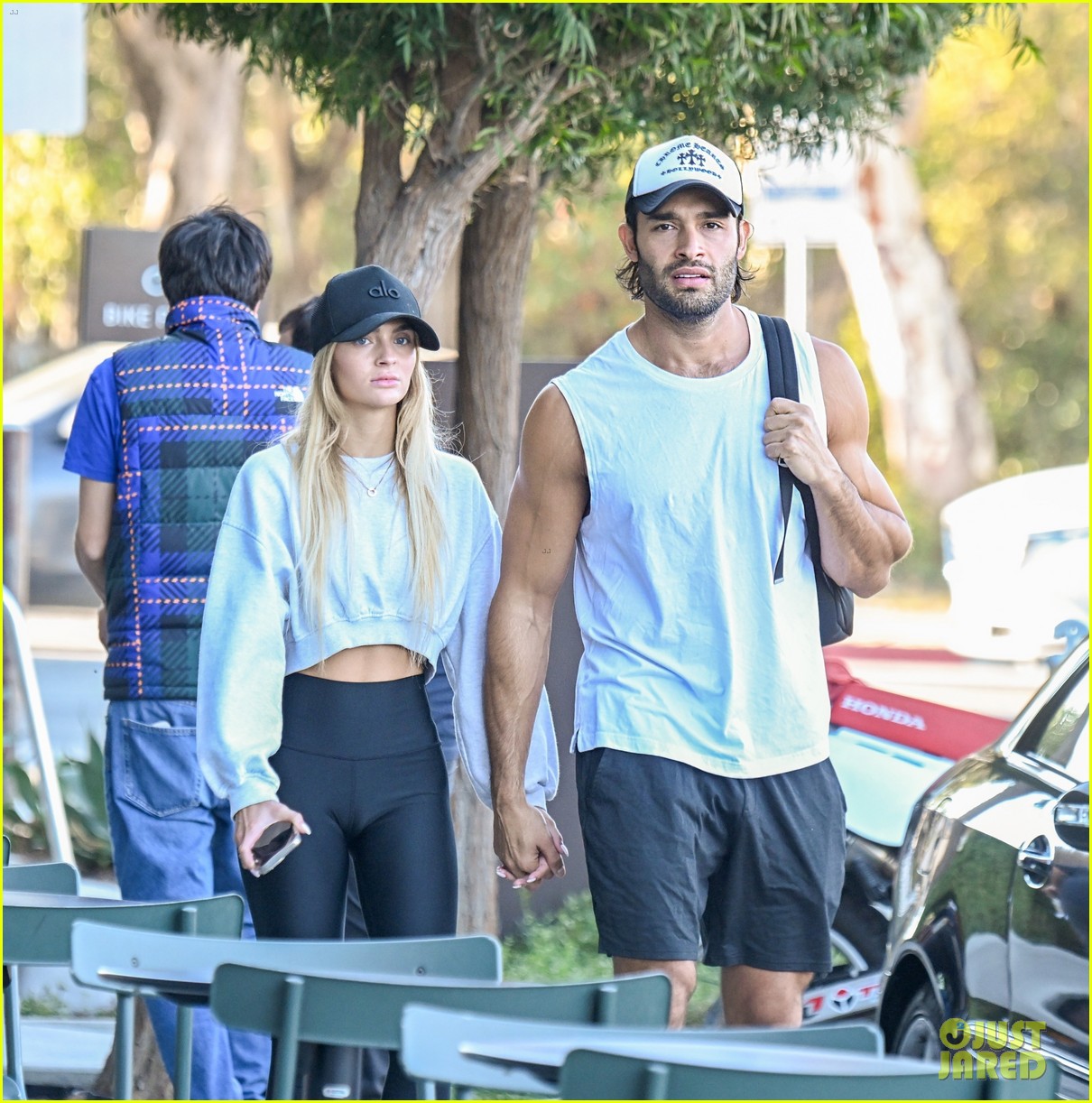 Sam Asghari & New Girlfriend Brooke Irvine Spotted Holding Hands En ...