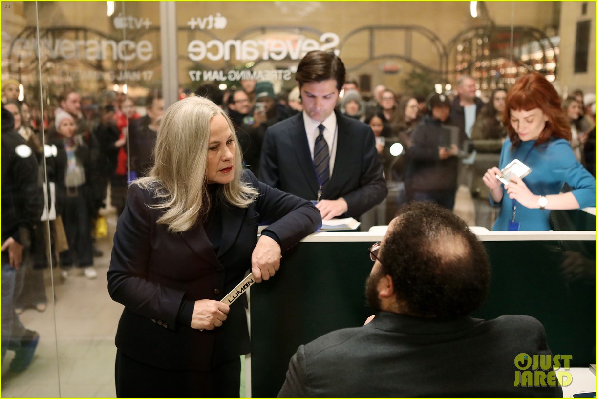 'Severance' Cast Takes Over Grand Central Station in NYC for Season 2 ...