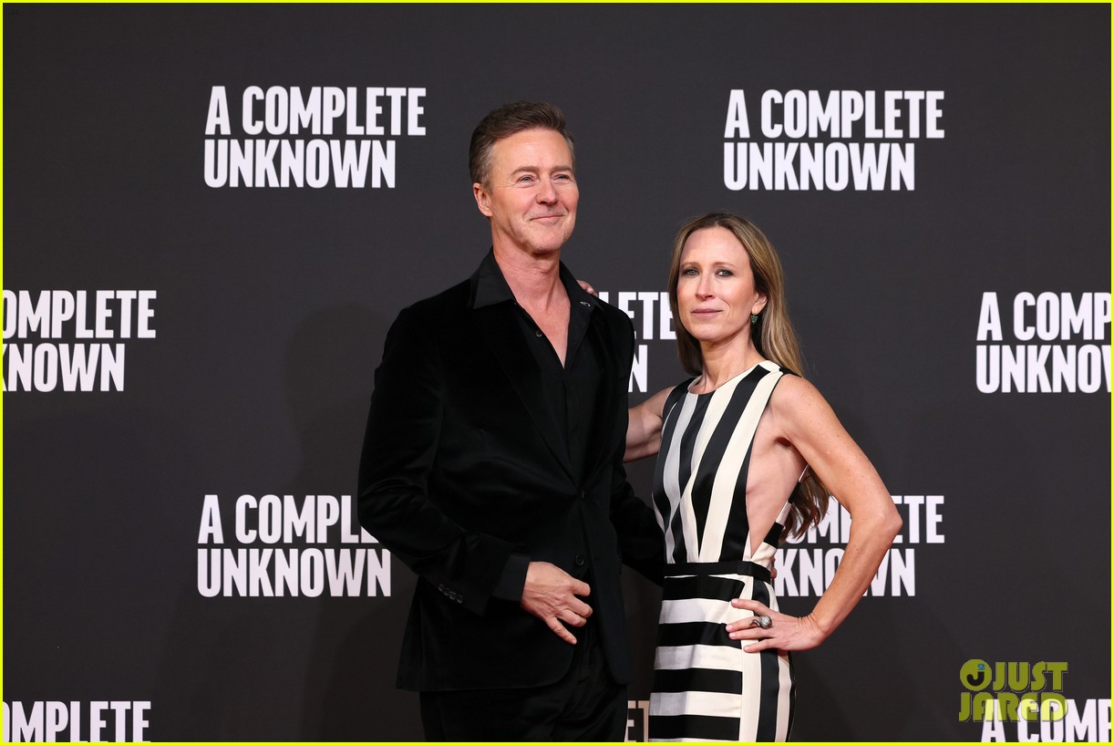 Timothee Chalamet Joins Edward Norton, Monica Barbaro, & Director James Mangold at 'A Complete ...