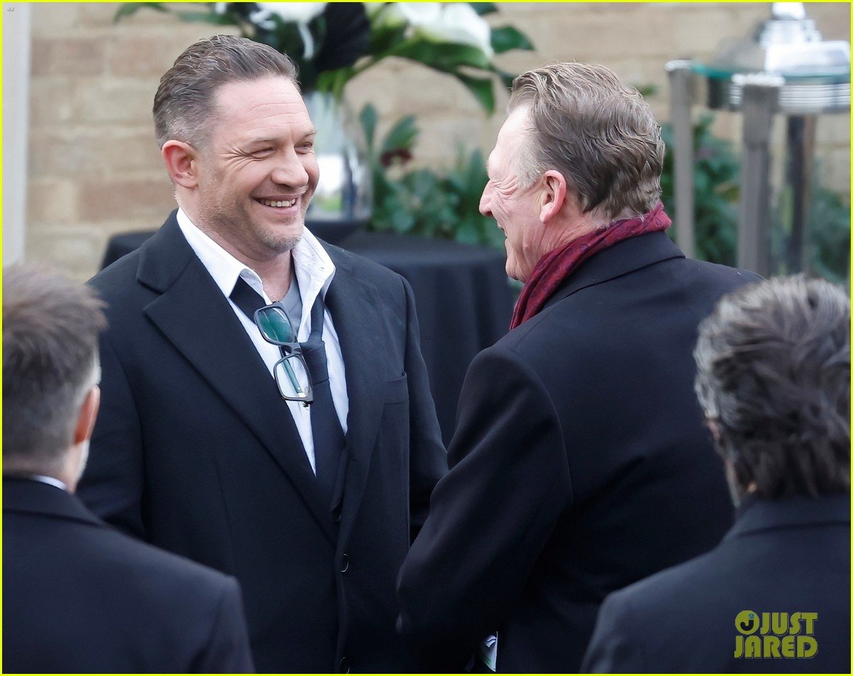 Tom Hardy, Pierce Brosnan & Helen Mirren Film Funeral Scene For New Guy ...