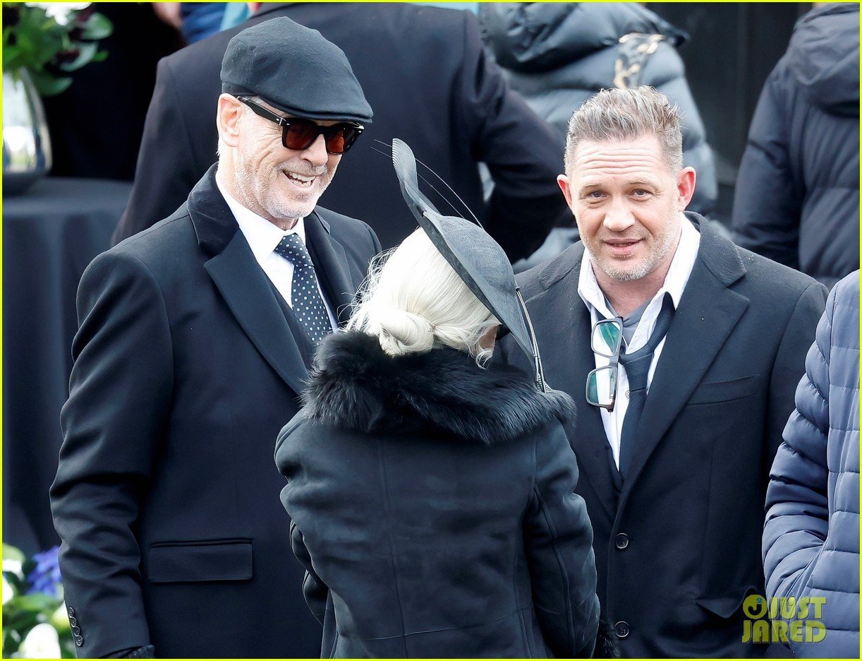 Tom Hardy, Pierce Brosnan & Helen Mirren Film Funeral Scene For New Guy ...
