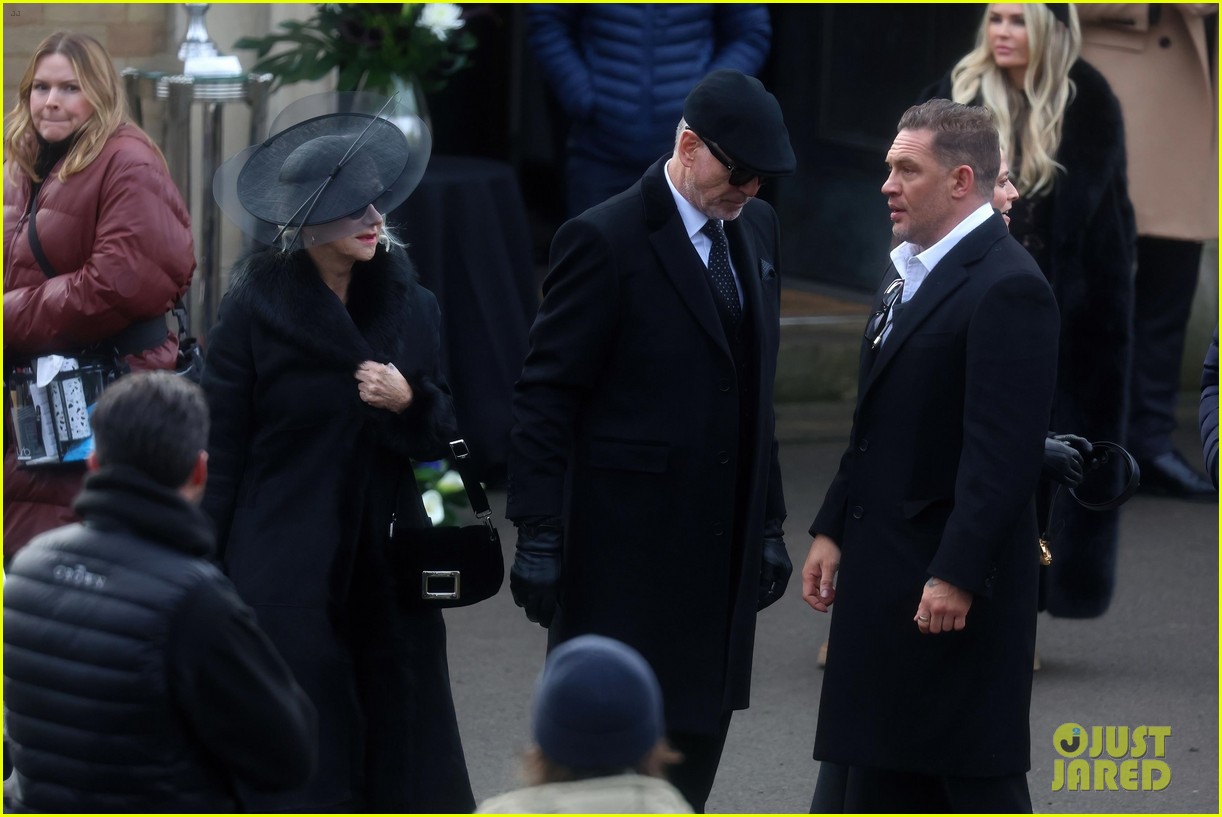 Tom Hardy, Pierce Brosnan & Helen Mirren Film Funeral Scene For New Guy ...