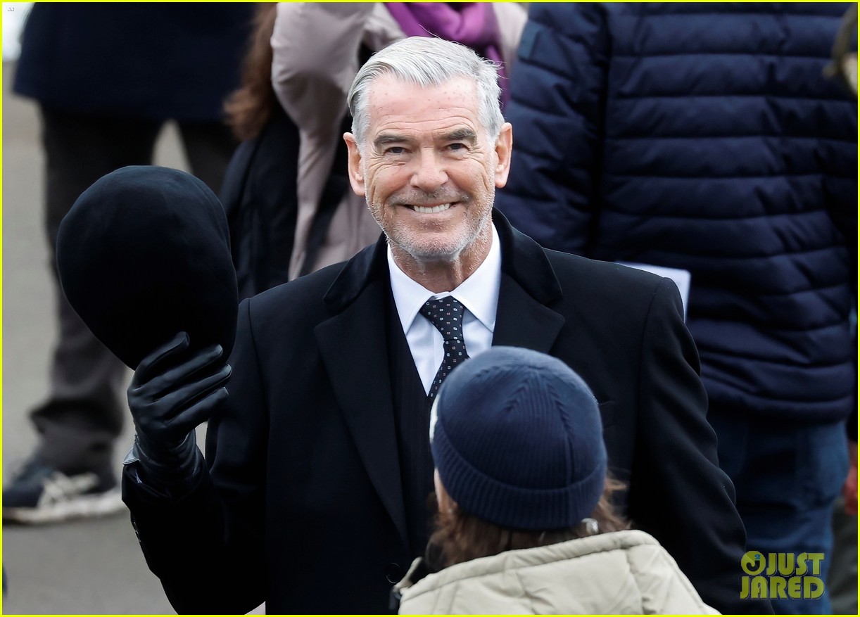 Tom Hardy, Pierce Brosnan & Helen Mirren Film Funeral Scene For New Guy ...