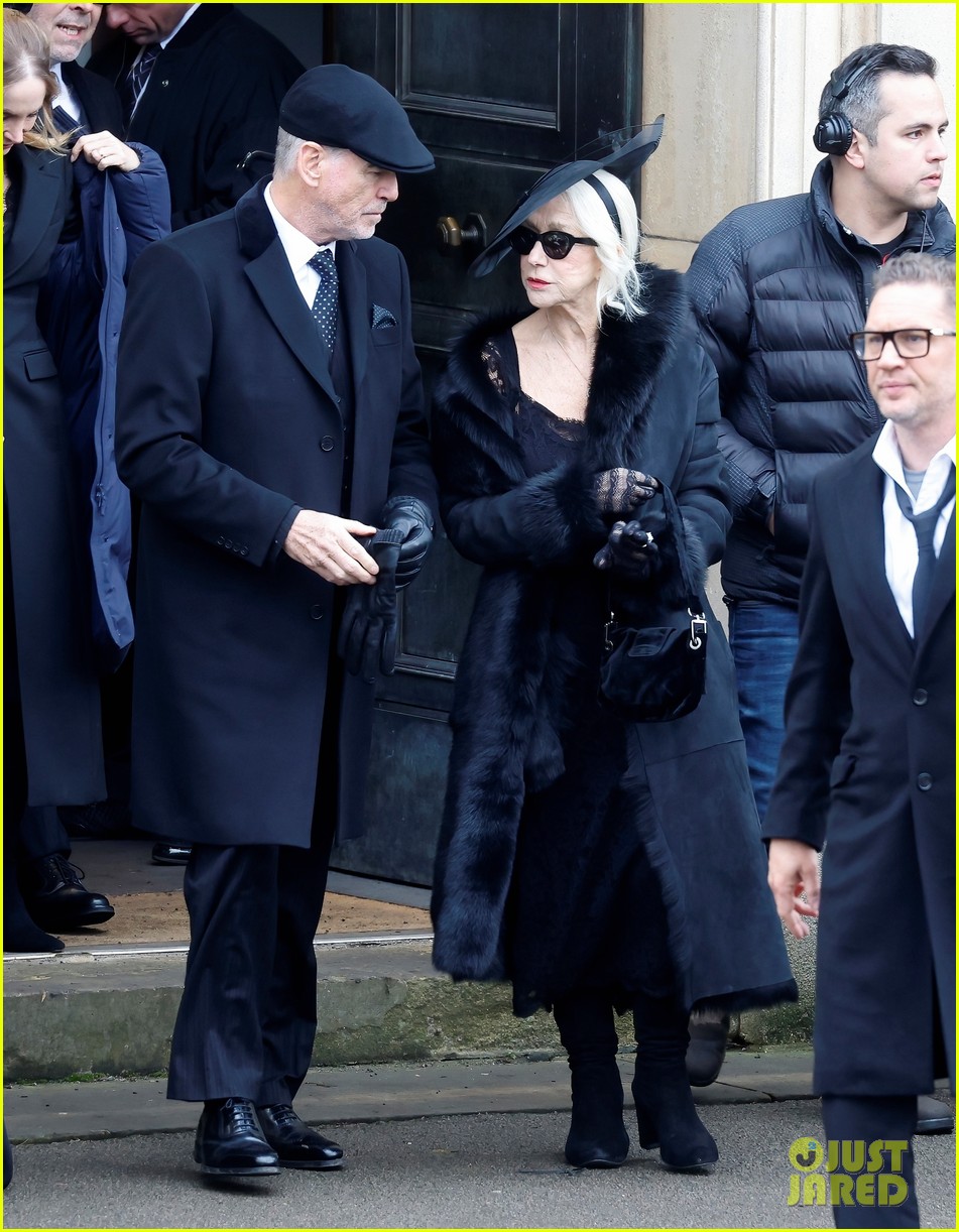 Tom Hardy, Pierce Brosnan & Helen Mirren Film Funeral Scene For New Guy Ritchie Crime Series ...