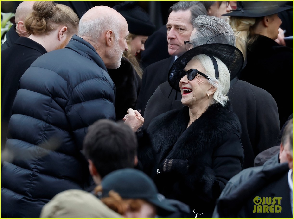Tom Hardy, Pierce Brosnan & Helen Mirren Film Funeral Scene For New Guy ...