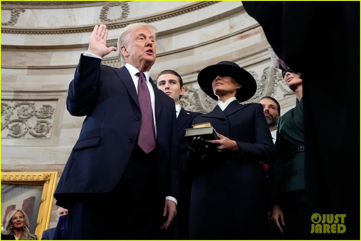 Donald Trump is Sworn Into Office During Inauguration, is Officially ...