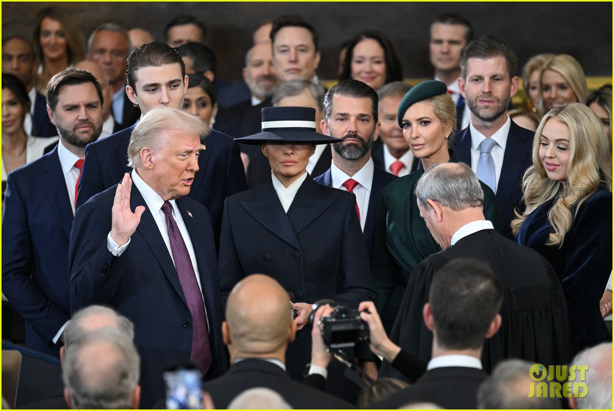 Donald Trump is Sworn Into Office During Inauguration, is Officially ...