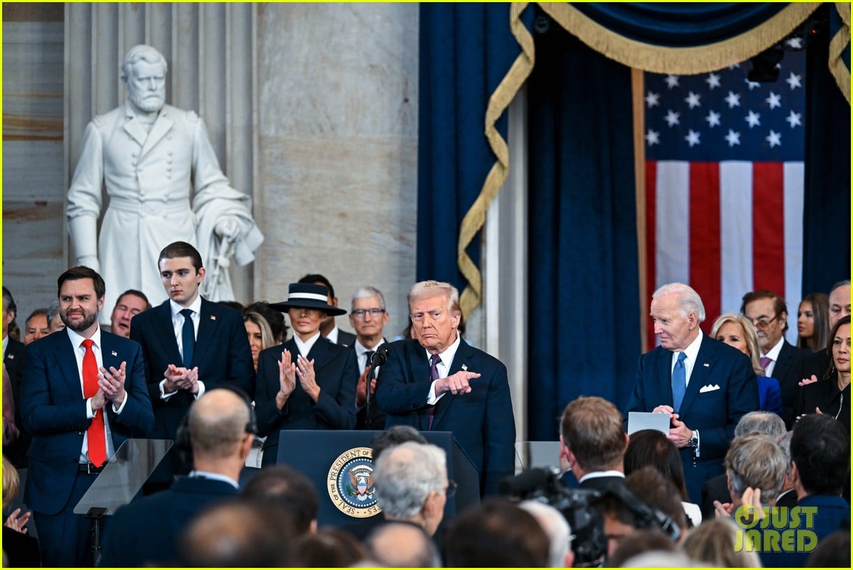 Donald Trump is Sworn Into Office During Inauguration, is Officially ...