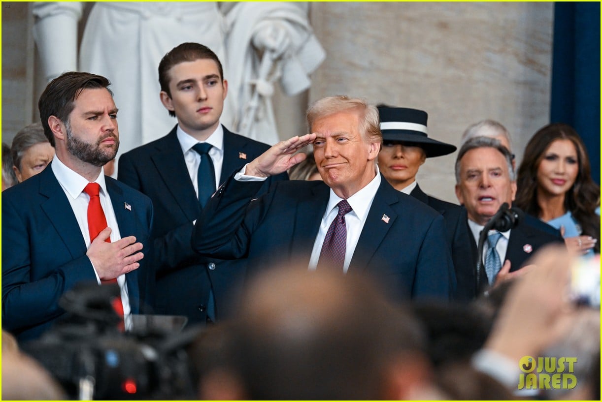 Donald Trump is Sworn Into Office During Inauguration, is Officially ...