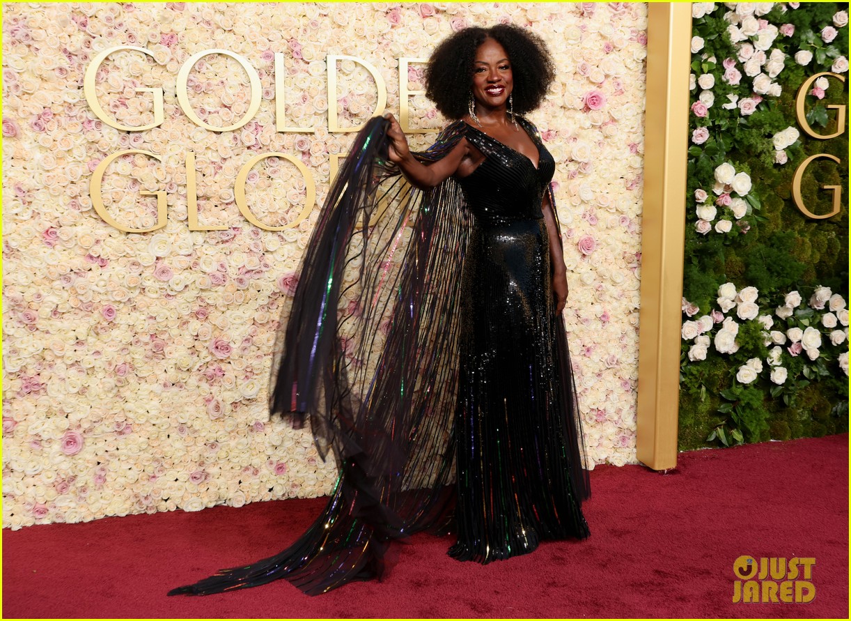 Cecil B. DeMille Award Recipient Viola Davis Gets Support from Husband Julius Tennon at Golden ...