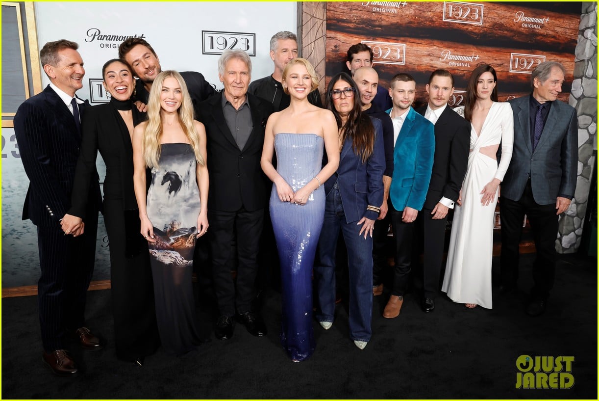 Harrison Ford & Brandon Sklenar Join '1923' Castmates at Season 2 ...