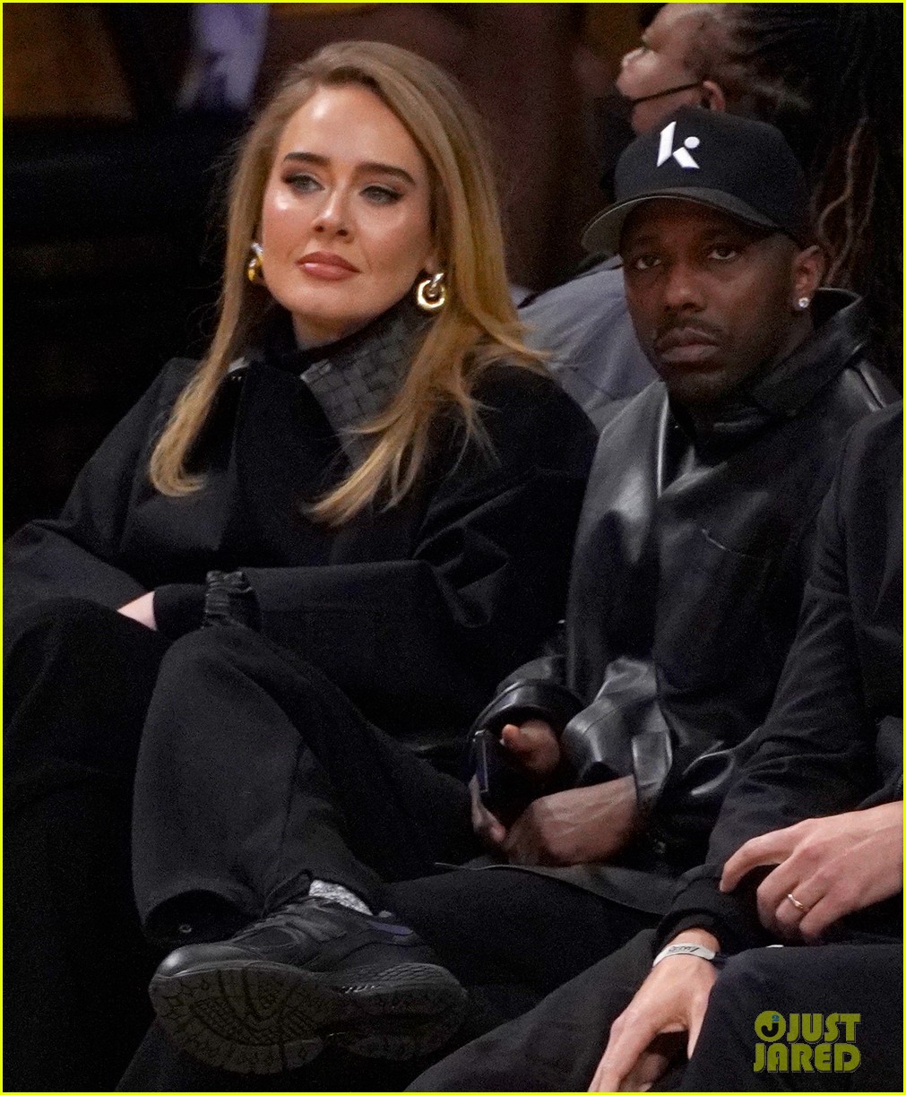 Adele Makes Rare Appearance with Rich Paul to Watch Luka Dončić's Lakers Debut: Photo 5125080 ...