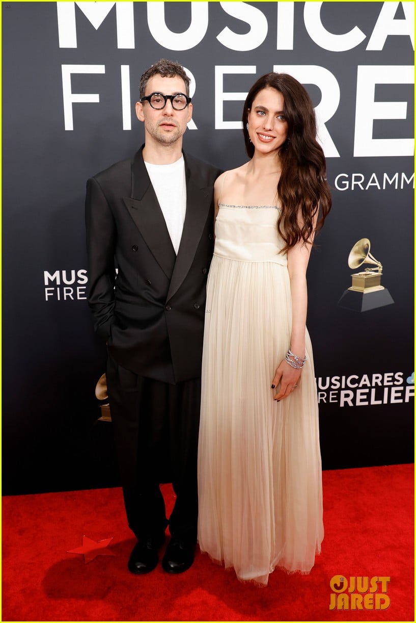 Jack Antonoff Gets Support from Wife Margaret Qualley at Grammys 2025 ...